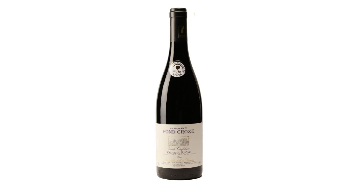 Buy Domaine Fond Croze Côtes du Rhône Rouge Cuvée Confidence 2022 - VINVM