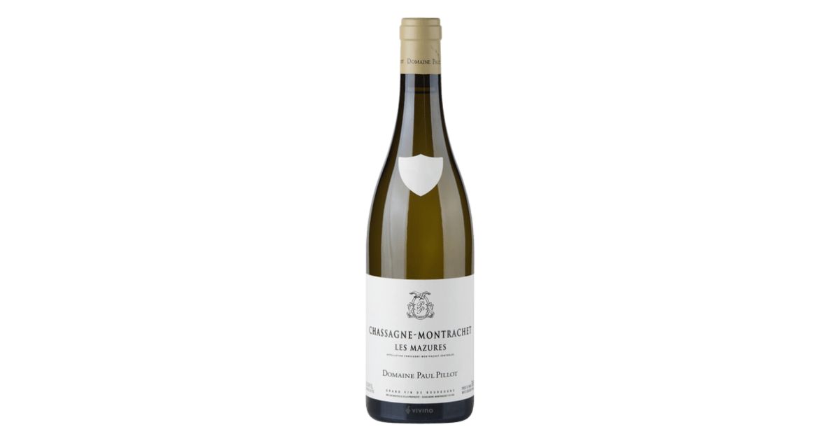 Buy Domaine Paul Pillot Chassagne-Montrachet Les Mazures 2018 - VINVM