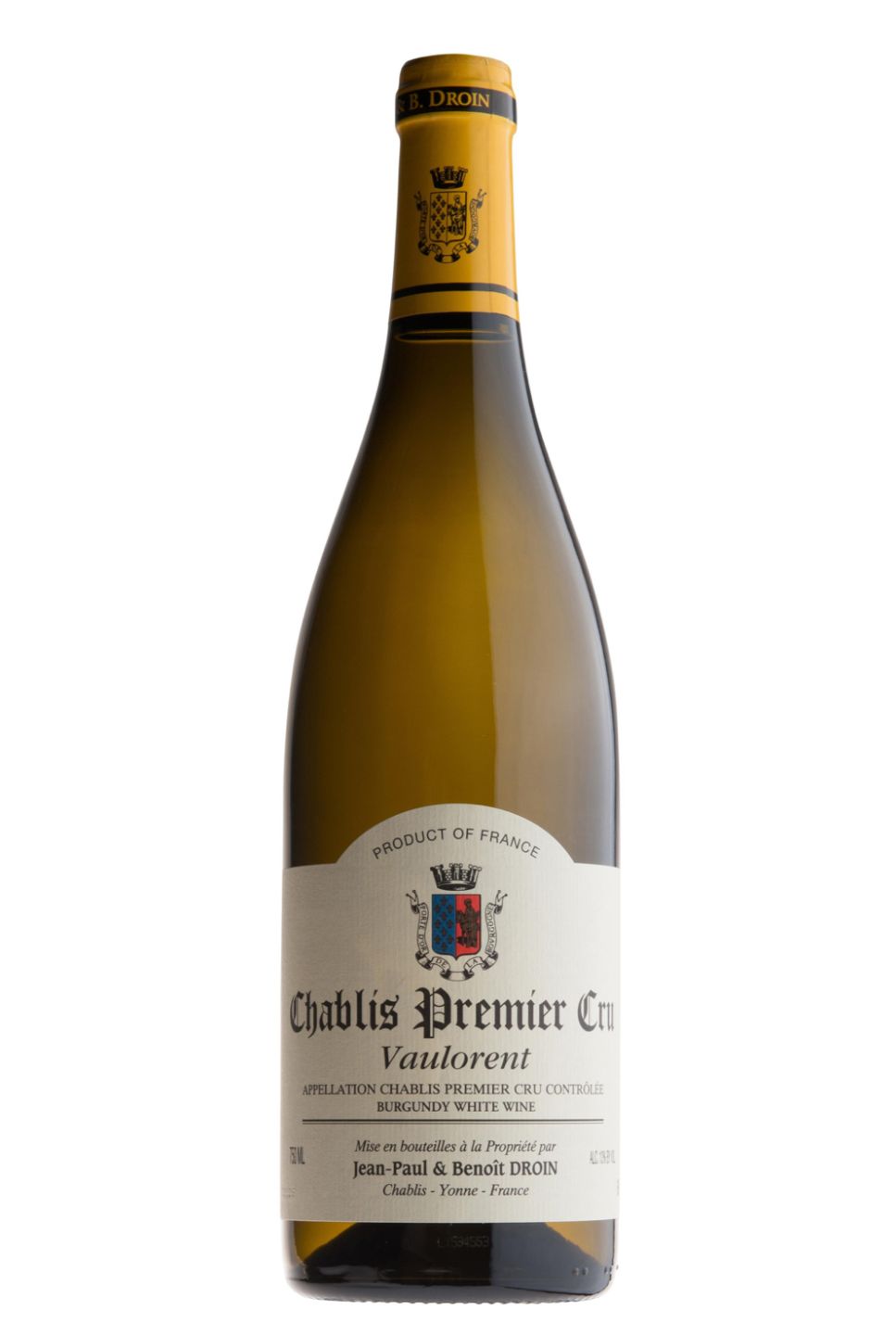 Buy Jean-Paul & Benoit Droin Chablis 1er Cru Vaulorent 2015 - VINVM