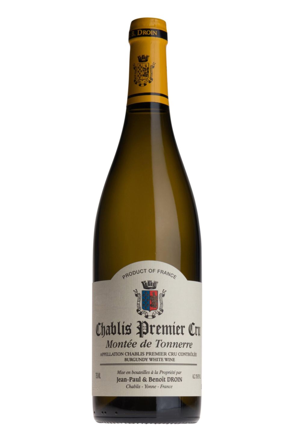 Buy Jean-Paul & Benoit Droin Chablis 1er Cru Montée de Tonnerre 2015 ...