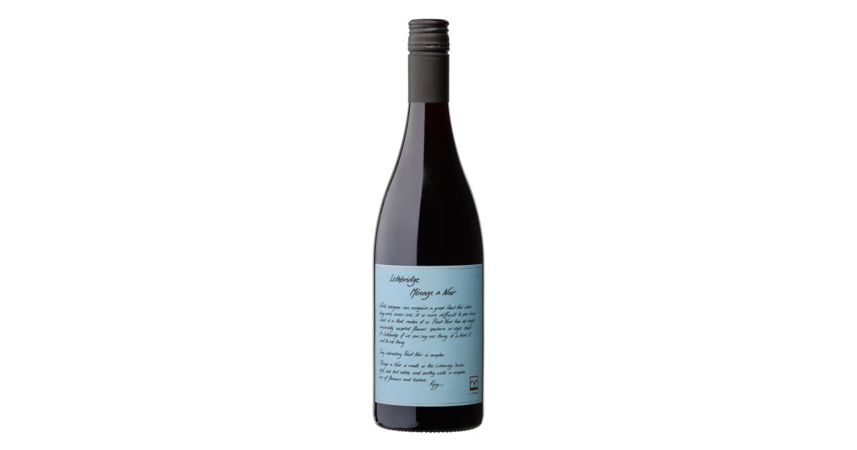 Buy Lethbridge Ménage a Noir Pinot Noir 2023 - VINVM