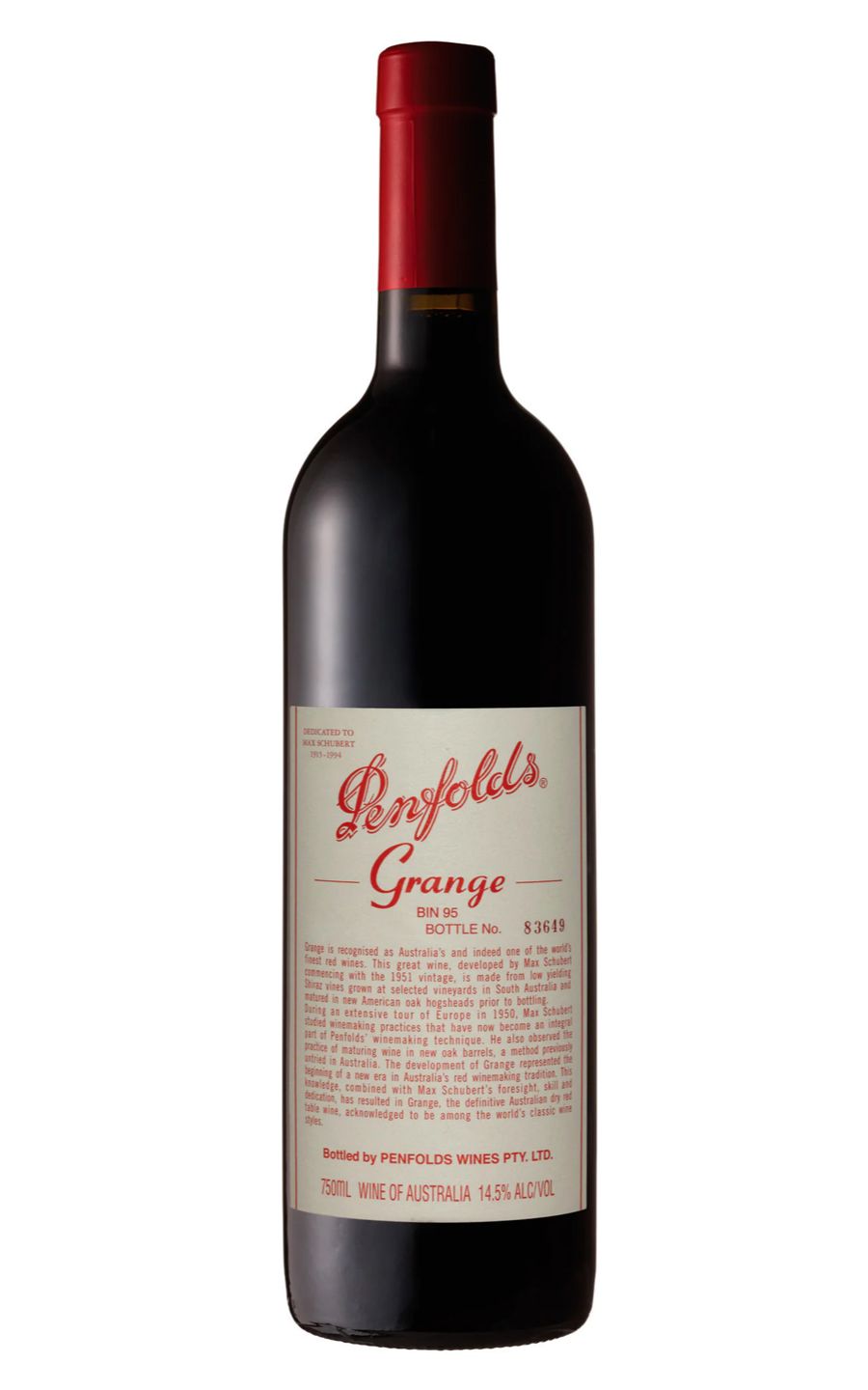 Buy Penfolds Grange Bin 95 2019 - VINVM