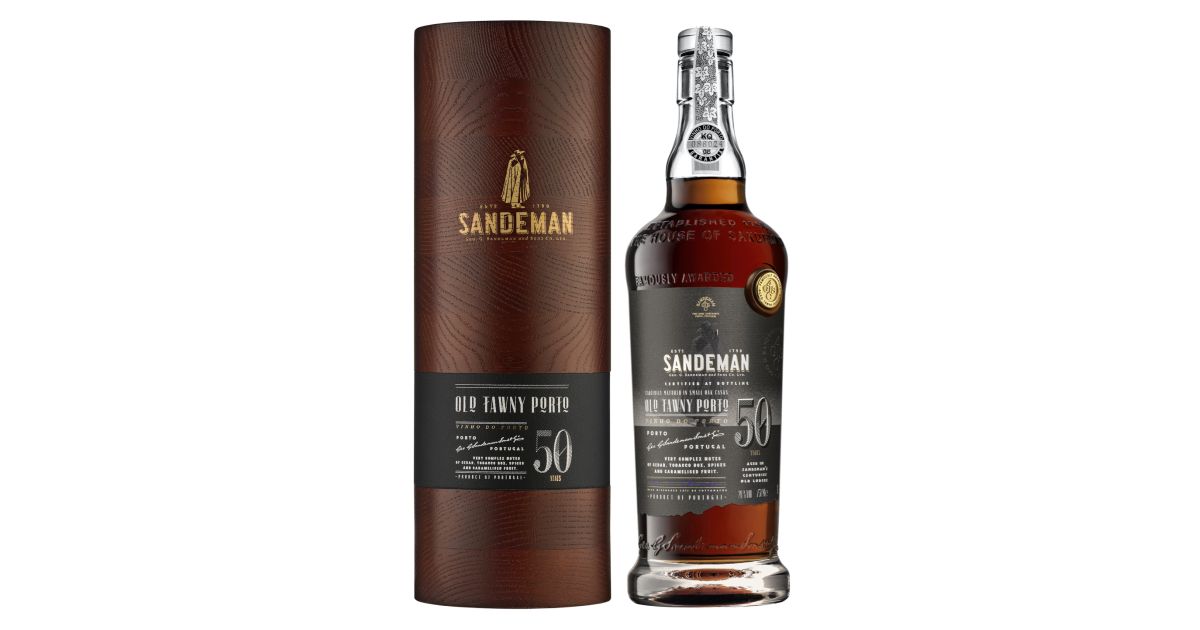 Buy Sandeman 50 Year Old Tawny Port In Wooden Gift Box NV - VINVM